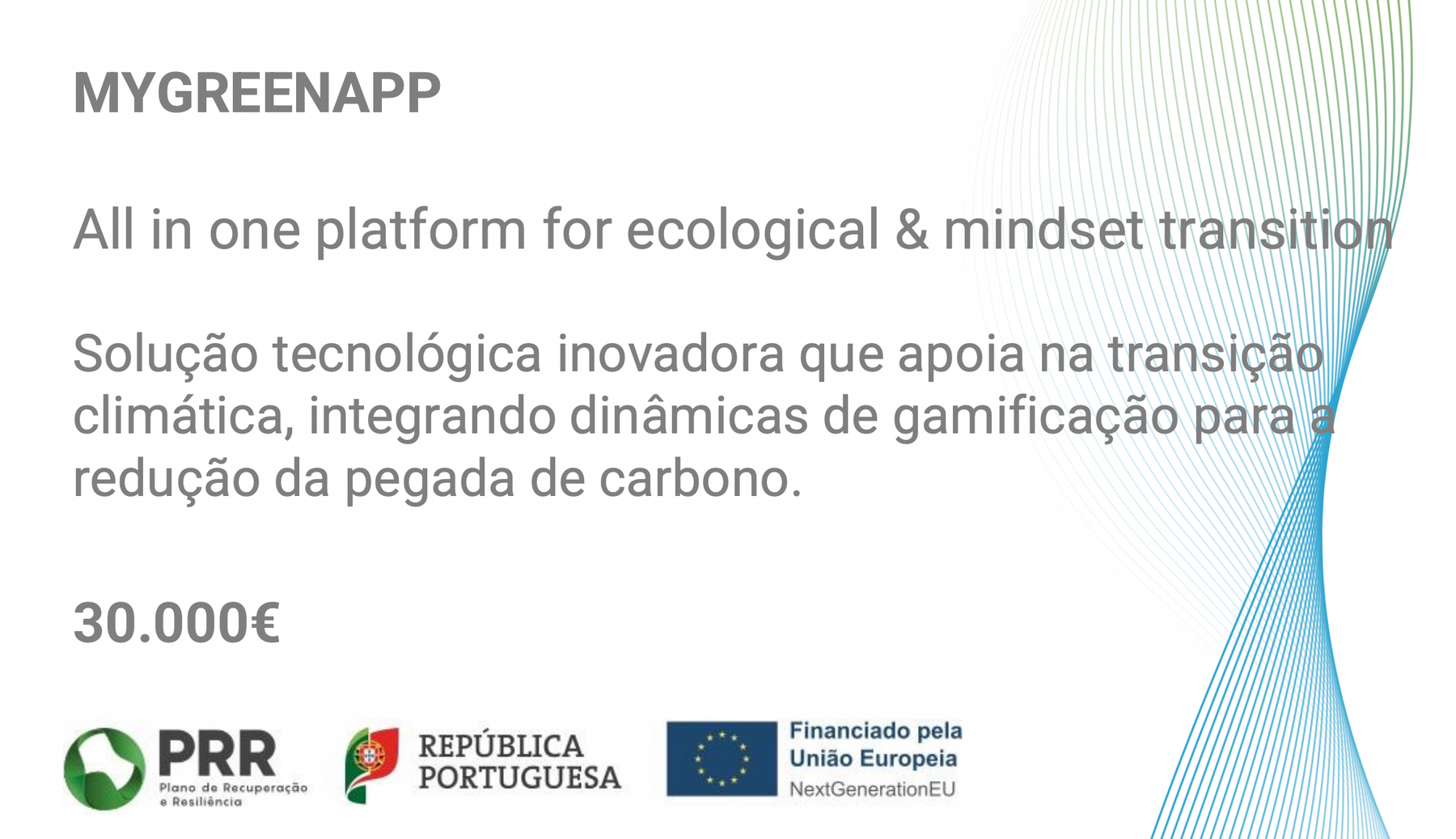 MyGreenApp Awarded the “Vouchers for Startups – New Green and Digital ...